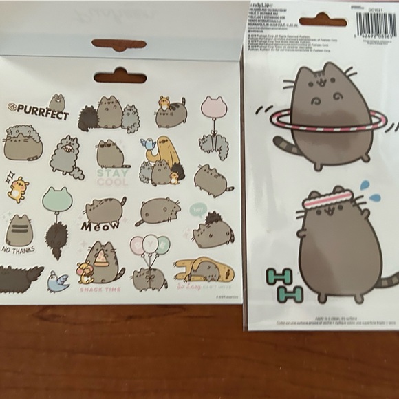 Pusheen | Office | Pusheen 2 Sticker Book Pusheen Phone Decal Stickers ...
